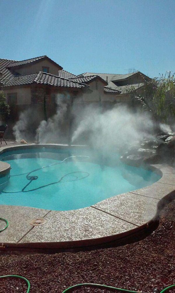 Misting system and mistcapes for your Arizona yard and patio
